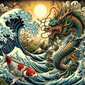 The Enchanting Koi Fish Dragon: Myth, Symbolism & Culture